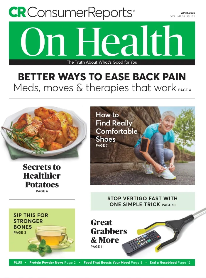 Consumer Reports on Health - April 2026 PDF download free